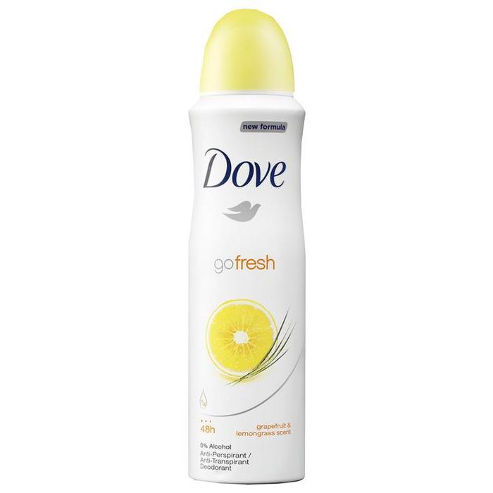 Deospray go fresh grapefruit lemon (150ml)