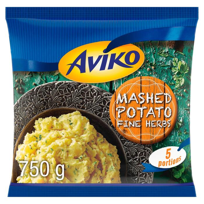 Aviko Mashed Potato Aardappelpuree Fijne Kruiden 750 g (Zak, 750g)