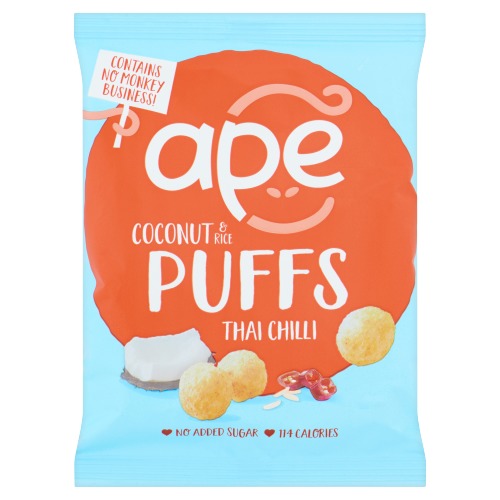 Ape Coconut & Rice Puffs Thai Chilli 25 g (25g)