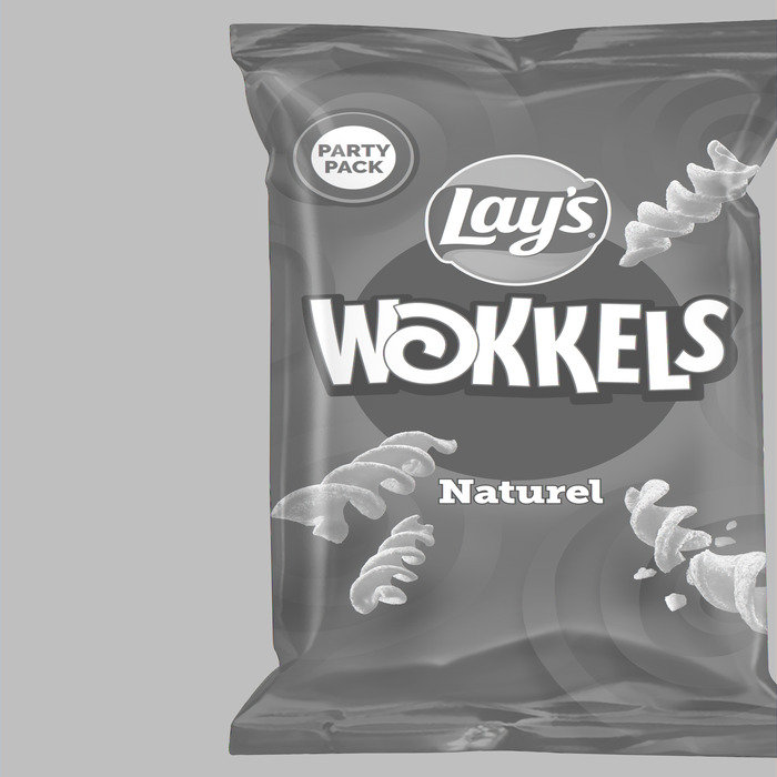 Lay's Wokkels Aardappelsnack Naturel 125g (125g)