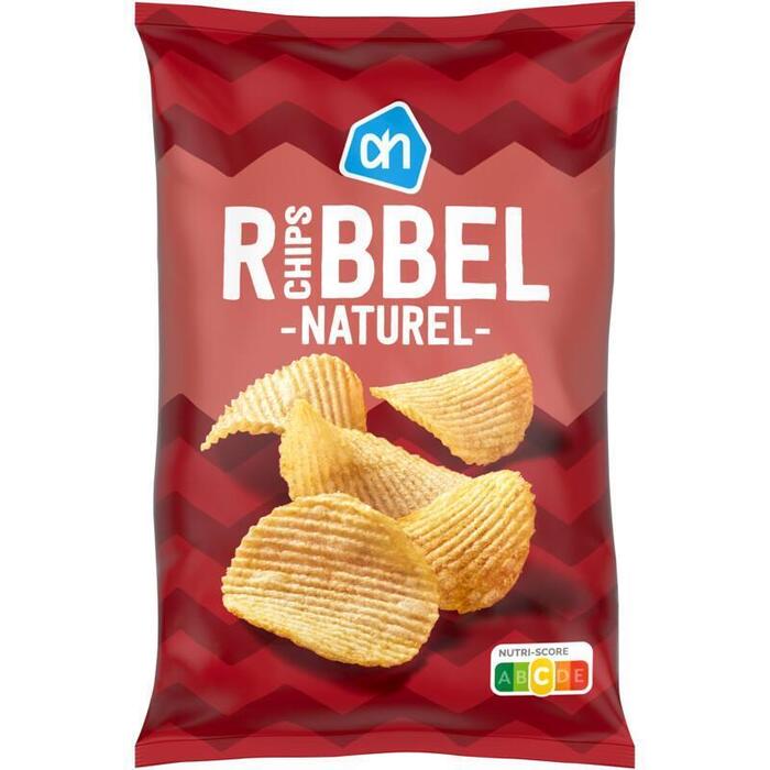 AH Ribbelchips naturel (250g)