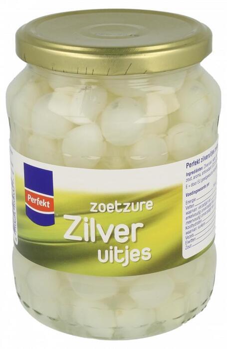 Zilveruitjes zoetzuur (650g)