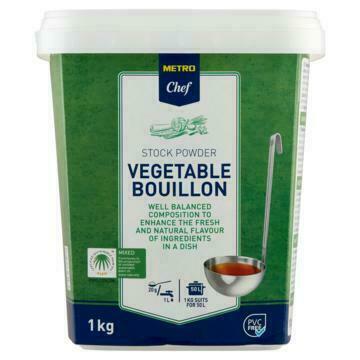 Metro Chef Stock Powder Vegetable Bouillon 1KG (1kg)