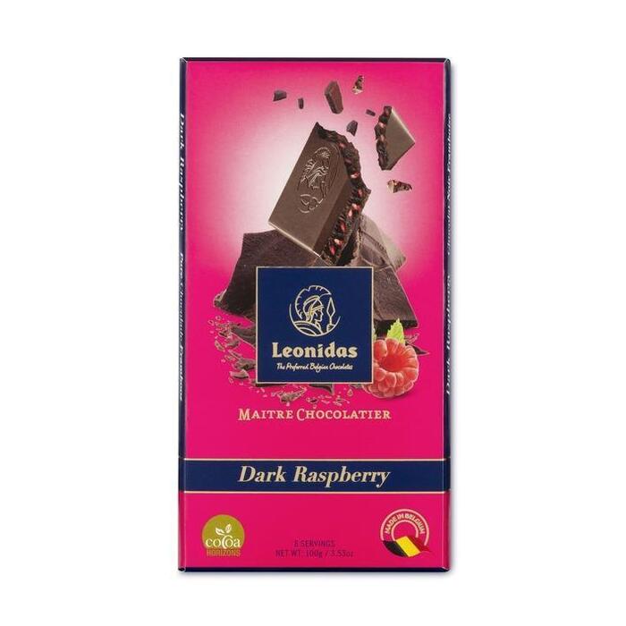 Leonidas Tablet dark raspberry gourmet (100g)