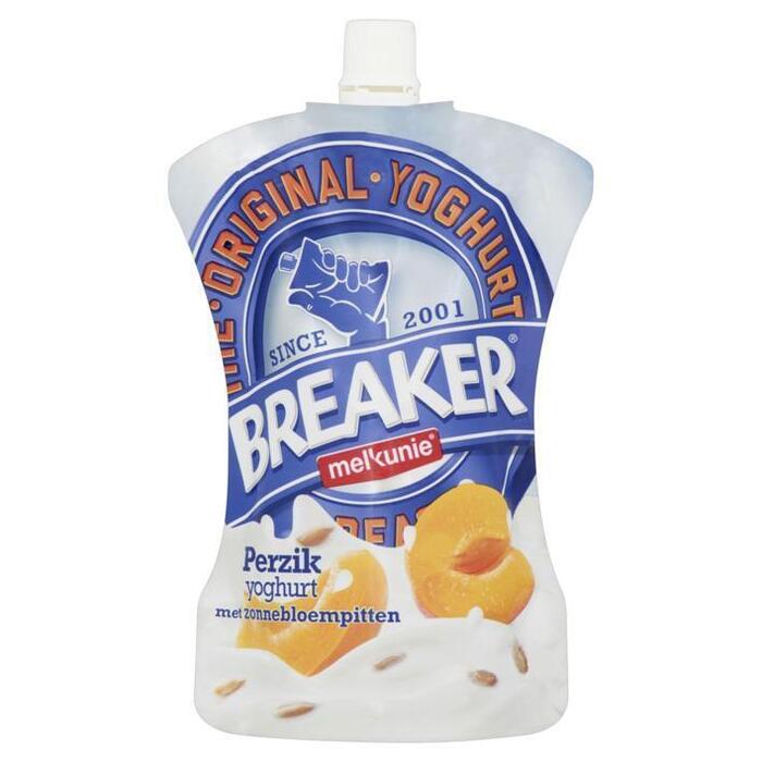 Breaker Perzik yoghurt met zonnebloempitten (Stuk, 200g)