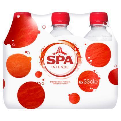Spa Intense Bruisend Mineraalwater 6 x 33 cl (rol, 6 × 33cl)