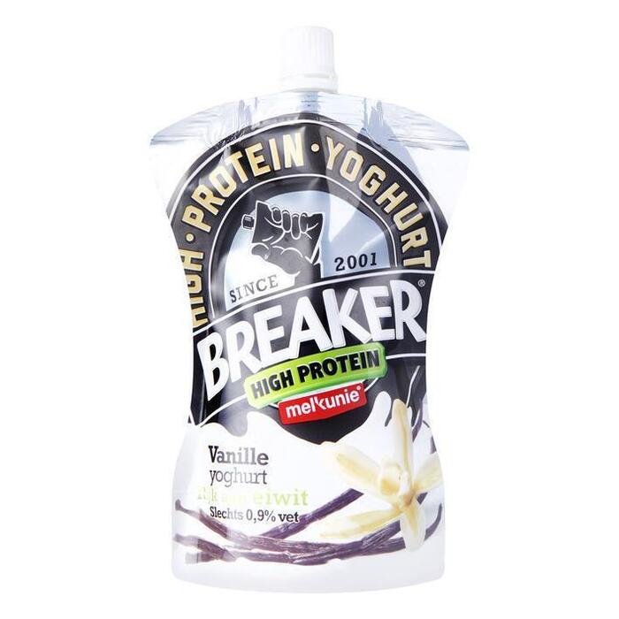 Breaker High Protein Vanille Yoghurt (knijpzak, 200g)