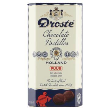 Droste Chocolate Pastilles Puur 2 x 85g (2 × 85g)