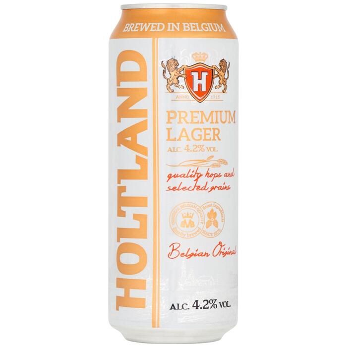 Holtland Lager beer (rol, 50 × 0.5L)