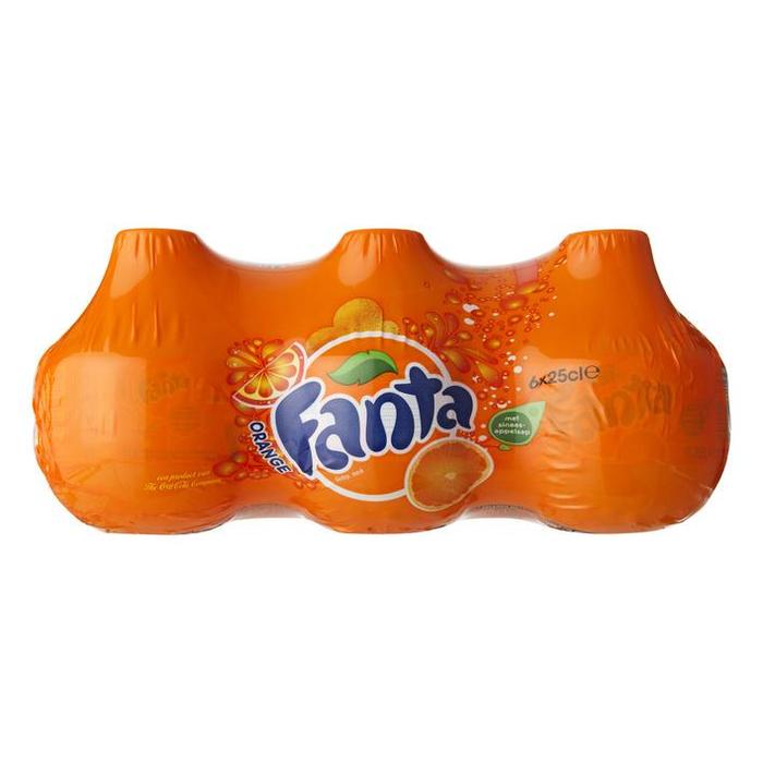 Fanta Orange PET 0.25L 1x6 Balls (6 × 250ml)