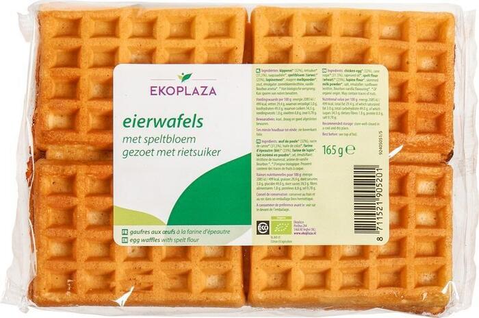 Eierwafels speltbloem (zak, 165g)