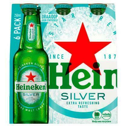 Heineken Silver Bier Fles 6 x 25 cl (6 × 250ml)