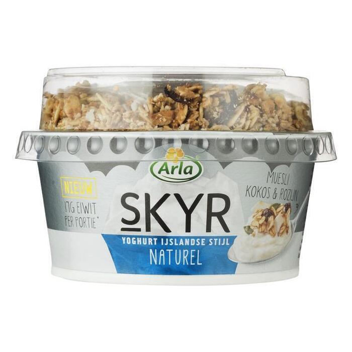Skyr naturel met muesli (170g)
