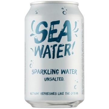 Sea Water - Bruisend Water - Ontzilt - Blik - 330ml (33cl)