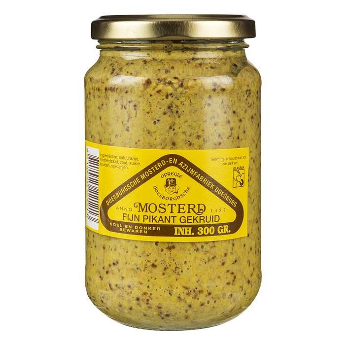 Doesburgsche Mosterd fijn pikant gekruid (300g)