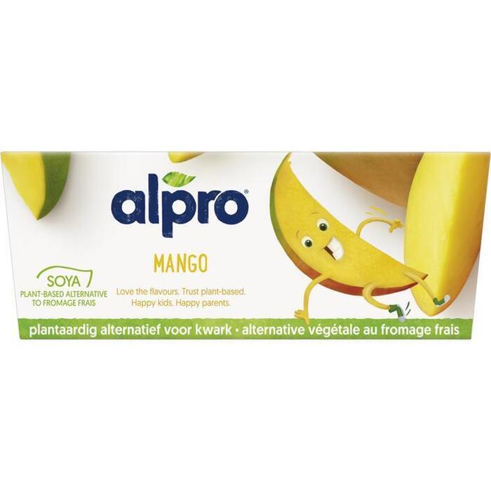 Alpro KidsPlant variatie op kwark mango (200g)