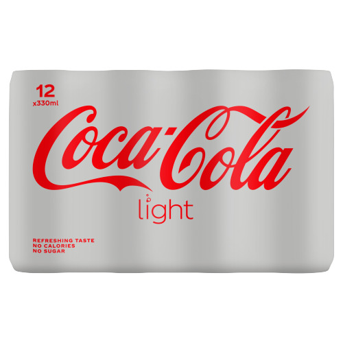 Coca-Cola Light Zero Sugar 12 x 330 ml