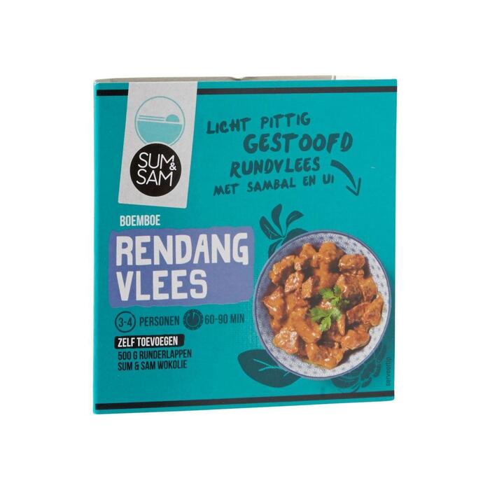 Sum & Sam Boemboe rendang vlees (100g)