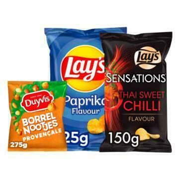 Borrel Pakket Chips & Noten