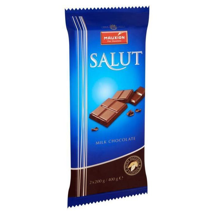 Confina Melkchocolade tabletten 2 x 200 gram (reep, 2 × 200g)
