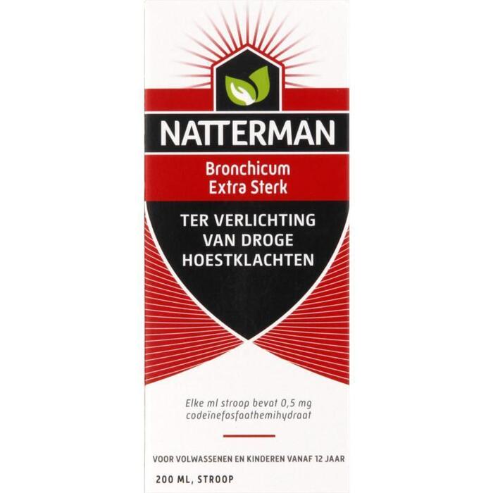 Natterman Bronchicum extra sterk stroop 200ml (200ml)