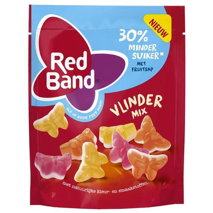 Red Band Vlinder mix 30% minder suiker (210g)