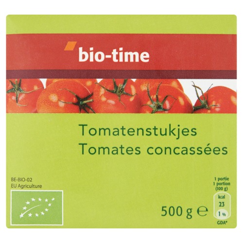 Biotime Tomatenstukjes (500g)