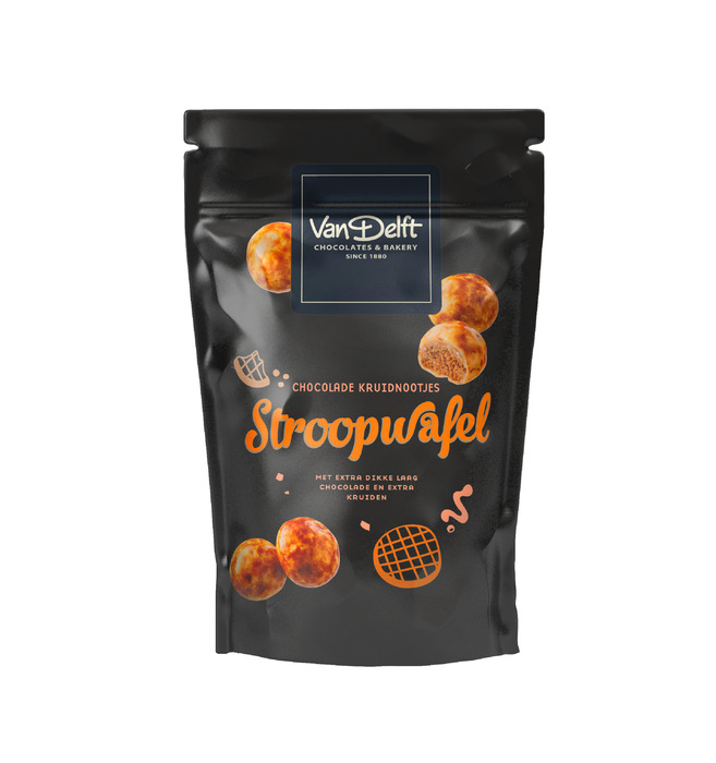Van Delft Chocolade Kruidnootjes Stroopwafel 170 g (170g)