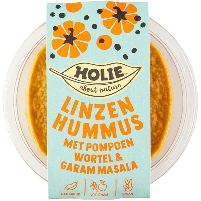 Holie Foods linzen hummus 200g (200g)