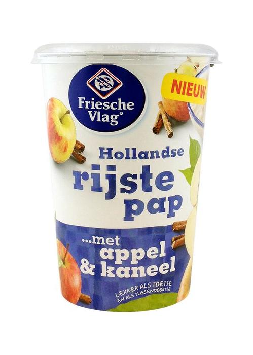 Friesche Vlag Hollandse rijstepap appel & kaneel (500g)