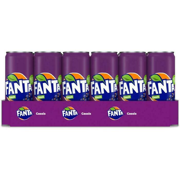 Fanta Cassis 330 ml (24 × 33cl)