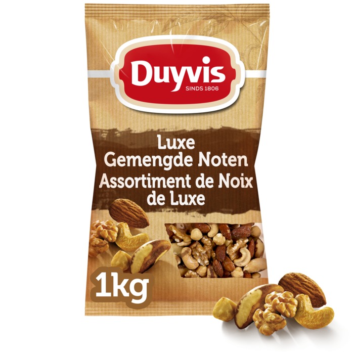 Duyvis Noten Luxe Gemengde Noten 1000 g (1kg)