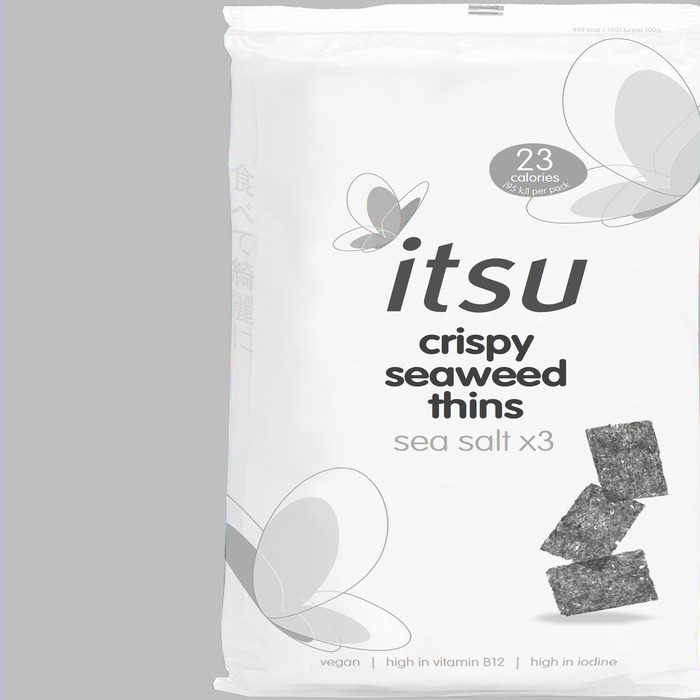 Itsu Crispy seaweed thins sea salt (15g)