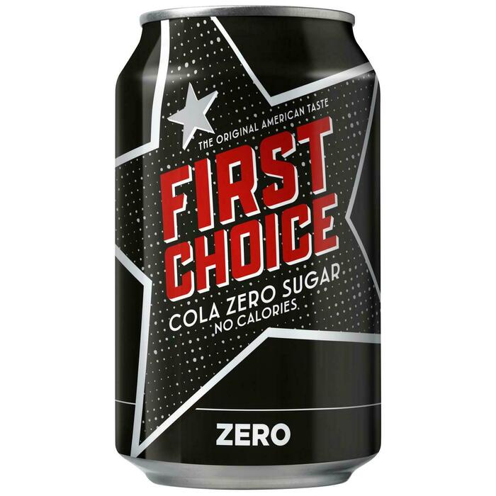 Cola zero sugar (33cl)