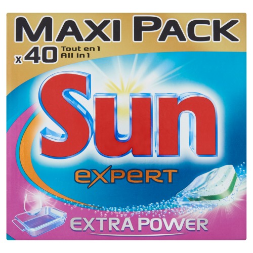 Sun Expert Extra Power All in 1 Maxi Pack 40 Stuks 720 g (720g)