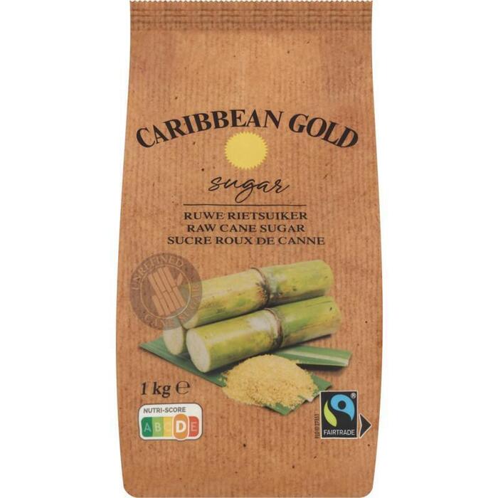 Caribbean Gold Ruwe Rietsuiker Fairtrade 1kg (1kg)