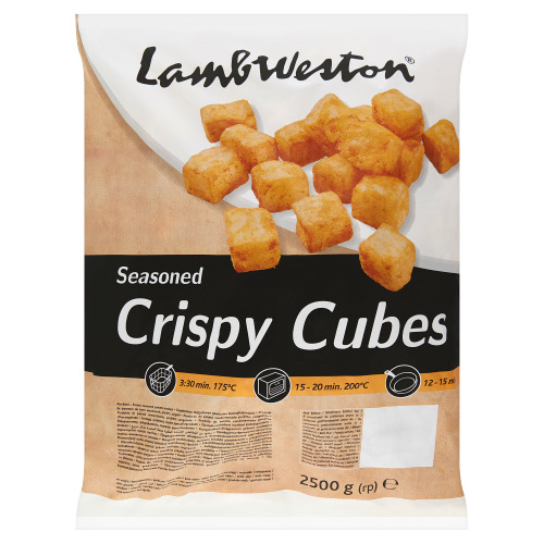 Lamb Weston Seasoned Crispy Cubes 2500 g (2.5kg)