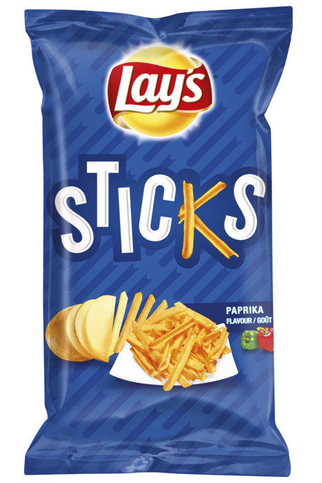 Lay's Sticks Aardappelsnack Paprika Flavour 130g (130g)