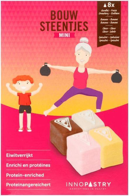 Bouwsteentjes Mini 8 x 30g (Doos, 240g)