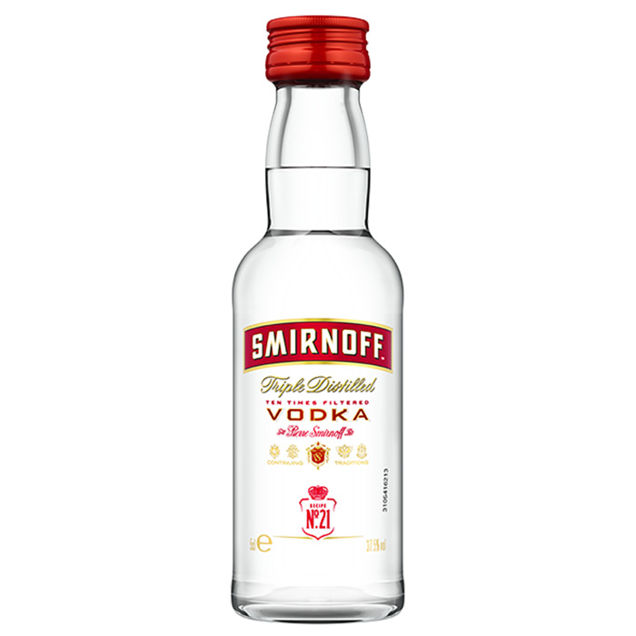 Smirnoff Vodka mini (rol, 50ml)