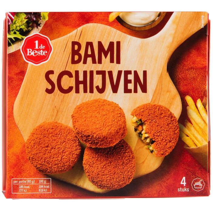 Bamischijf 4 stuks (320g)
