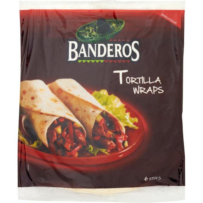 Banderos Tortilla Wraps 25cm (370g)