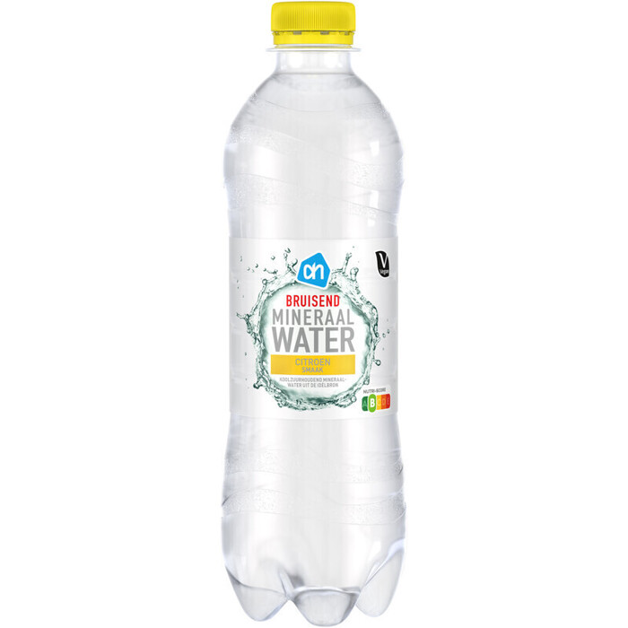 AH Bruisend mineraalwater citroen (0.5L)