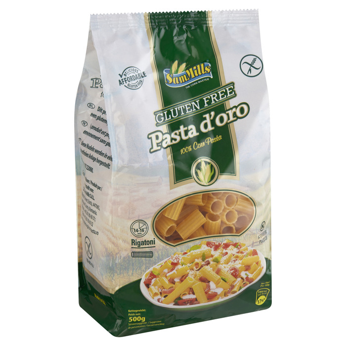 Sam Mills Gluten Free Pasta d'Oro Rigatoni 500 g (500g)