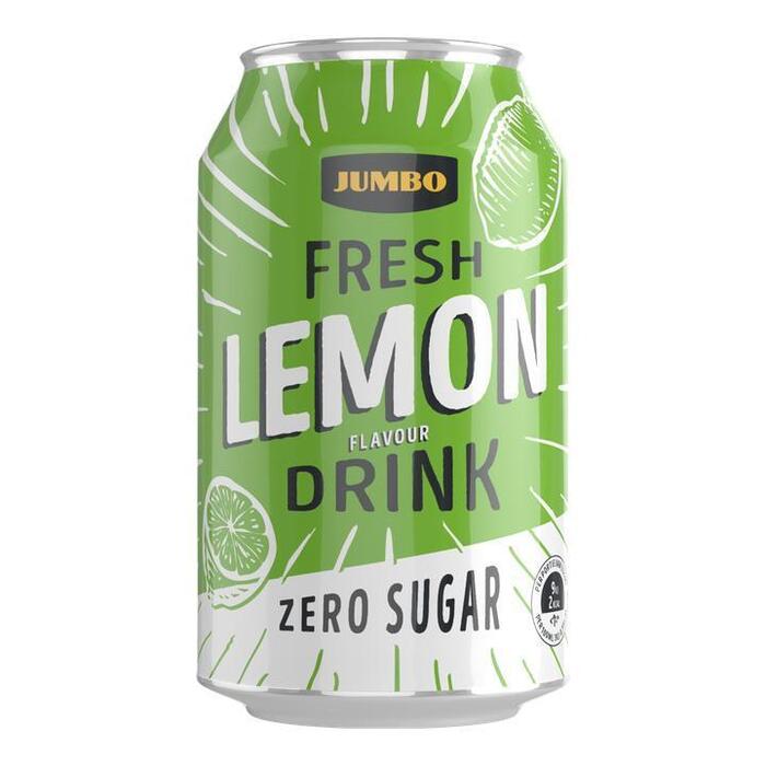 Jumbo Fresh Lemon Flavour Drink Zero Sugar 330ML (33cl)