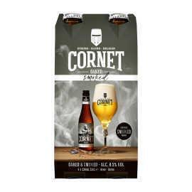 Cornet Smoked blond bier flesjes (33cl)