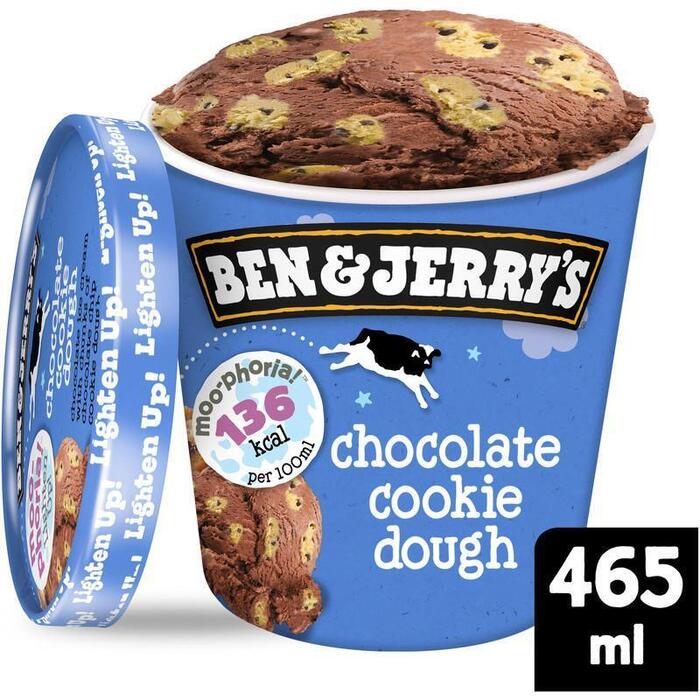 Ben & Jerry's Ijs light Moophoria choco cookie dough (0.5L)