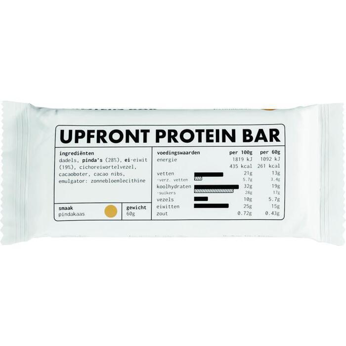 Upfront Protein bar pindakaas (60g)