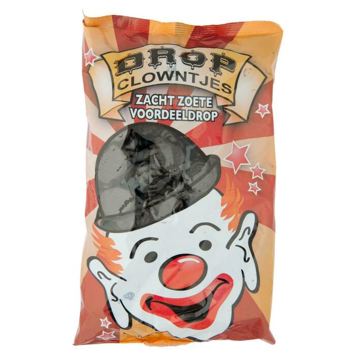 Drop Clowntjes Zacht Zoete Voordeeldrop 1000 g (Stuk, 1kg)