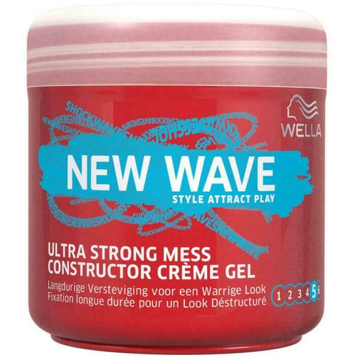Wella New Wave Ultra Strong Mess Constructor Crème Gel 150ml (150ml)